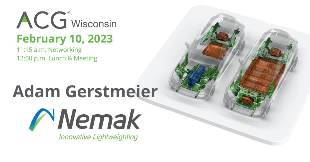 2023 ACG WI | Adam Gerstmeier, Nemak | ACG Wisconsin